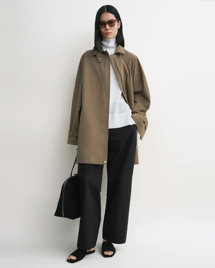 OVERSIZED TRENCH JACKET / HAZEL – FABRIC