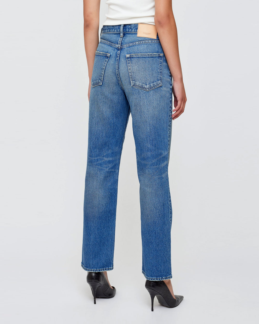 LYNDHURST WIDE STRAIGHT / BLUE – FABRIC