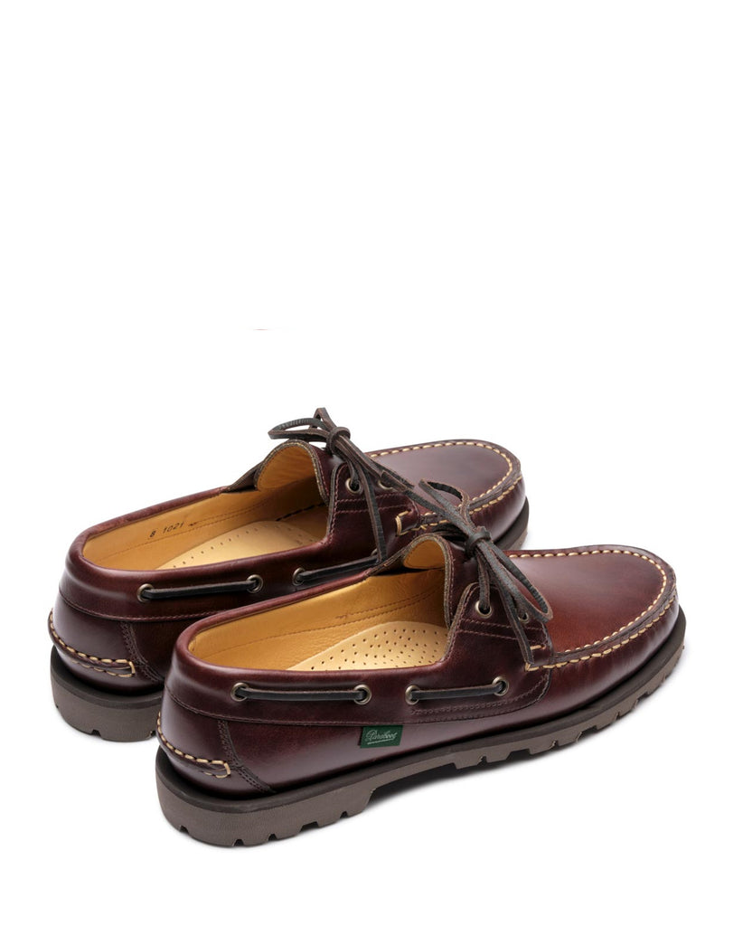 Shop PARABOOT MEN MALO MOCASSIN / LISSE AMERICA / BROWN from thisisFABRIC