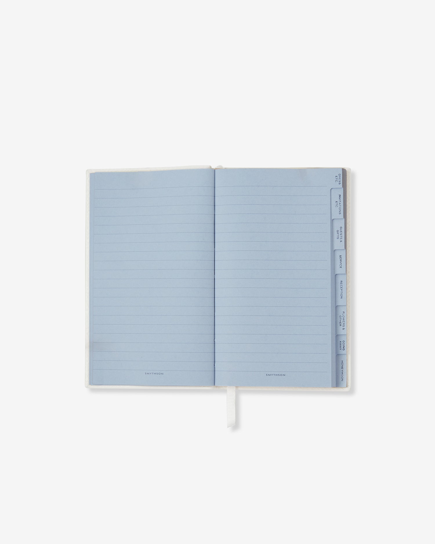 TYING THE KNOT PANAMA POCKET NOTEBOOK / WHITE – FABRIC