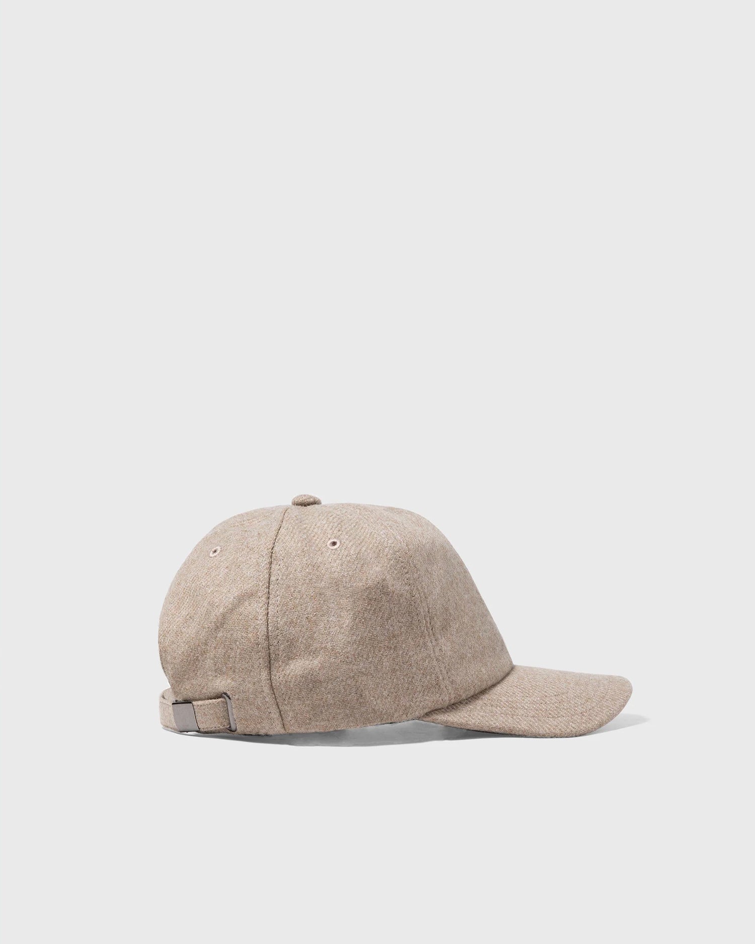 WOOL TWILL CAP / SANDSTONE – FABRIC