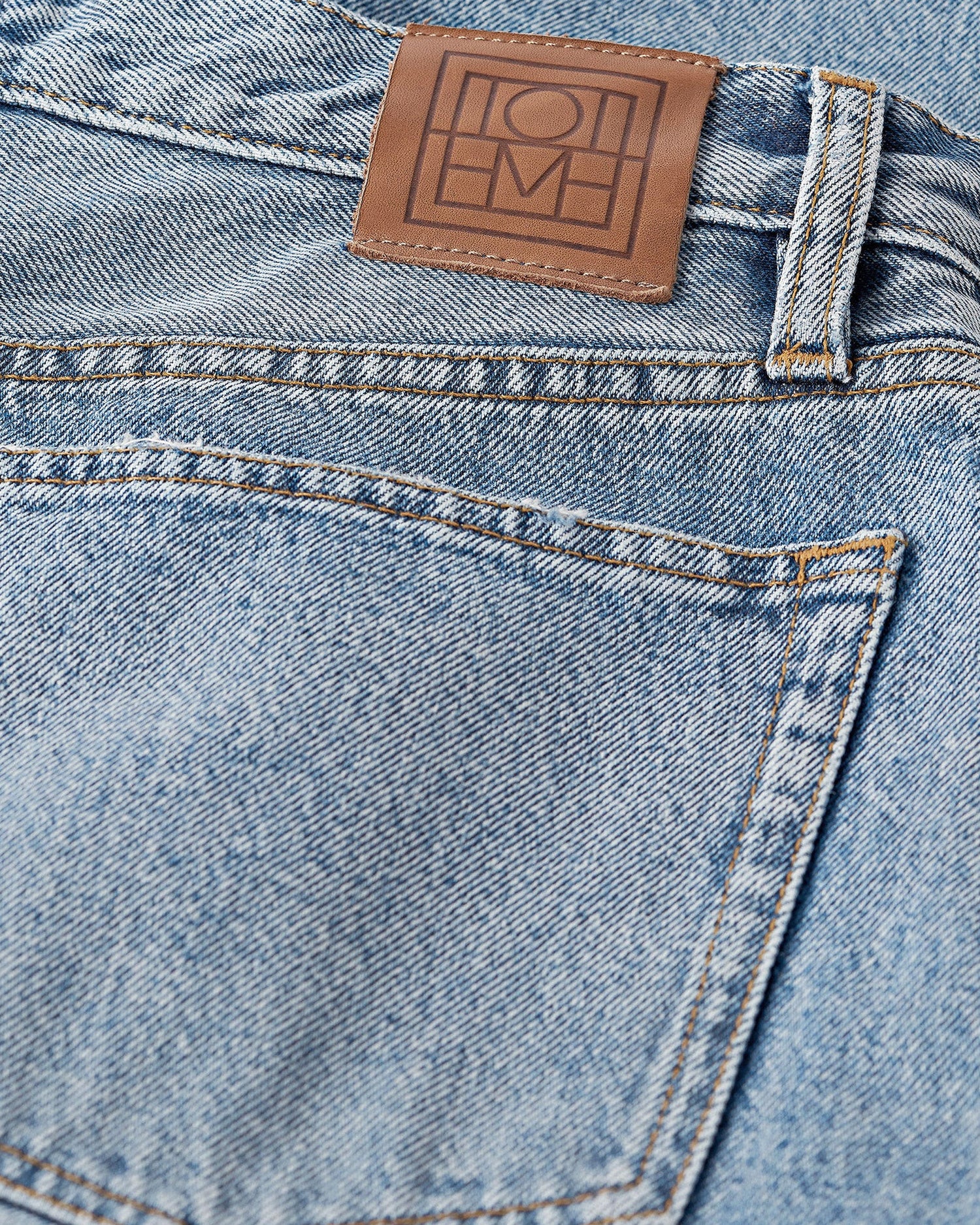 TWISTED SEAM FULL LENGTH DENIM / WORN BLUE – FABRIC