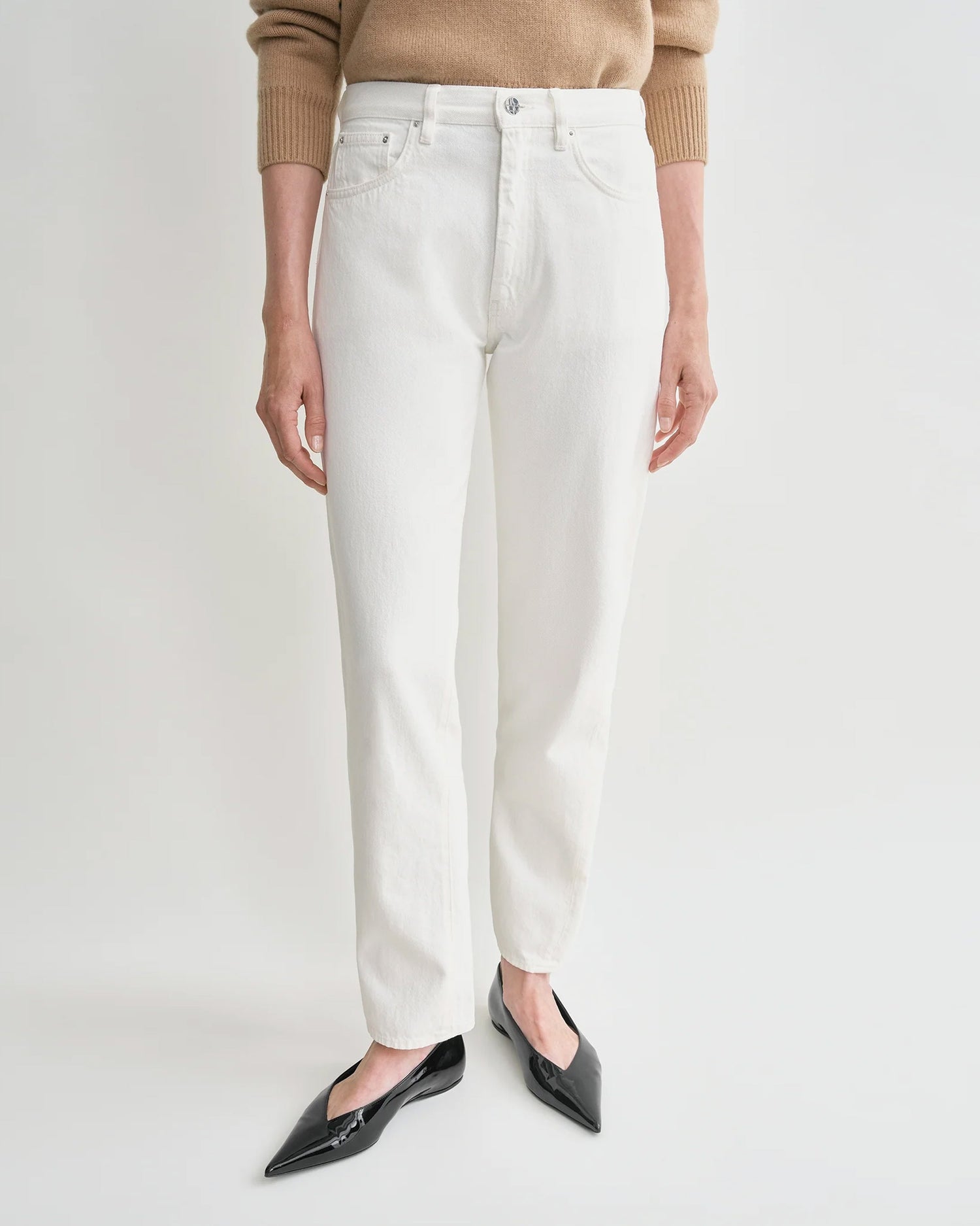 TWISTED SEAM DENIM / OFF WHITE – FABRIC