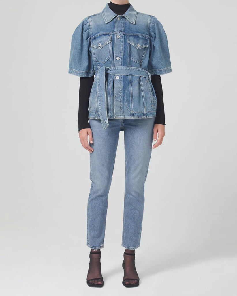 CHARLOTTE HIGH RISE STRAIGHT / DRESDEN – FABRIC